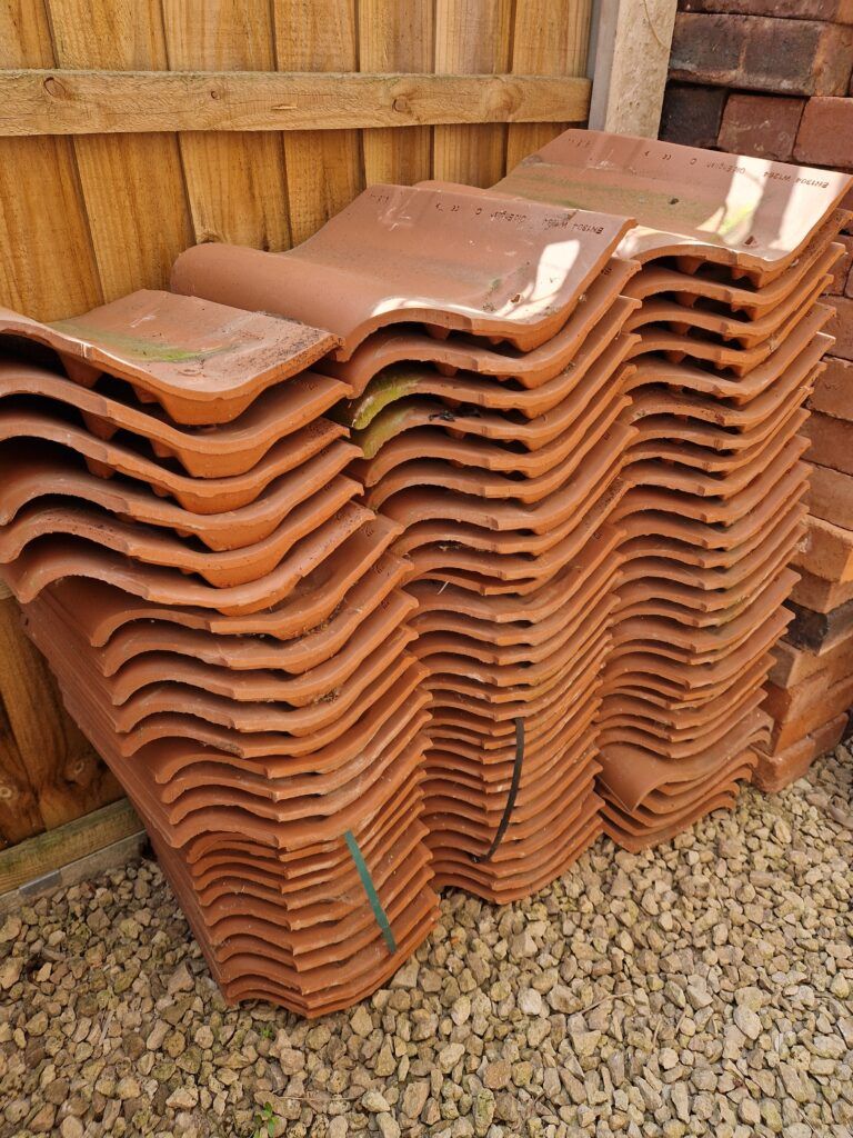 75 x Sandtoft Old English Pantile Natural Red roof tiles | Corkhill Ln ...